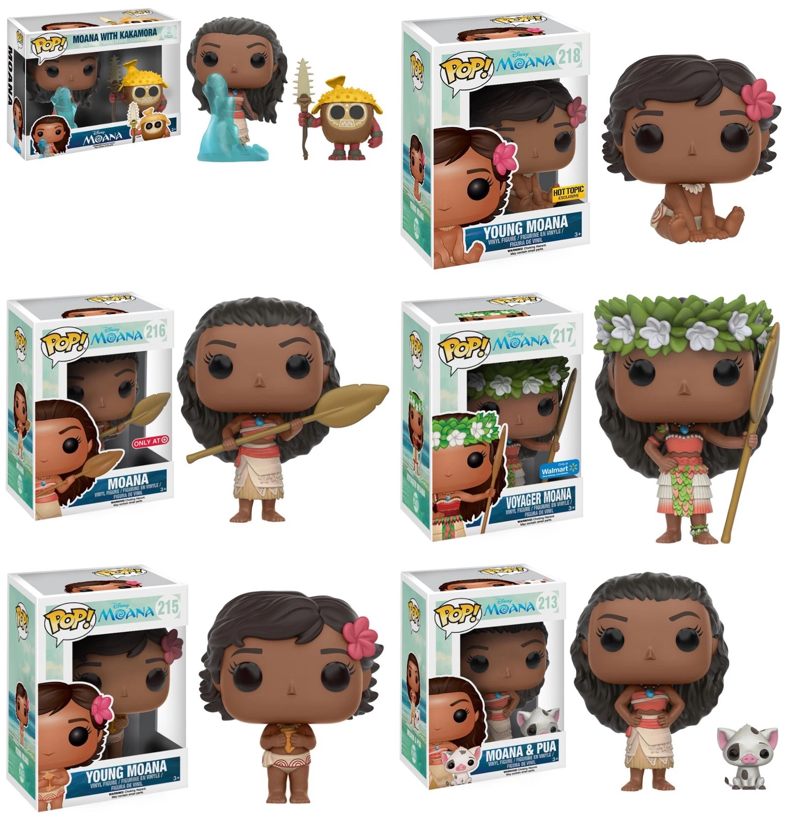 Image - Moana Funko pop collection.jpg | Disney Wiki | FANDOM powered ...