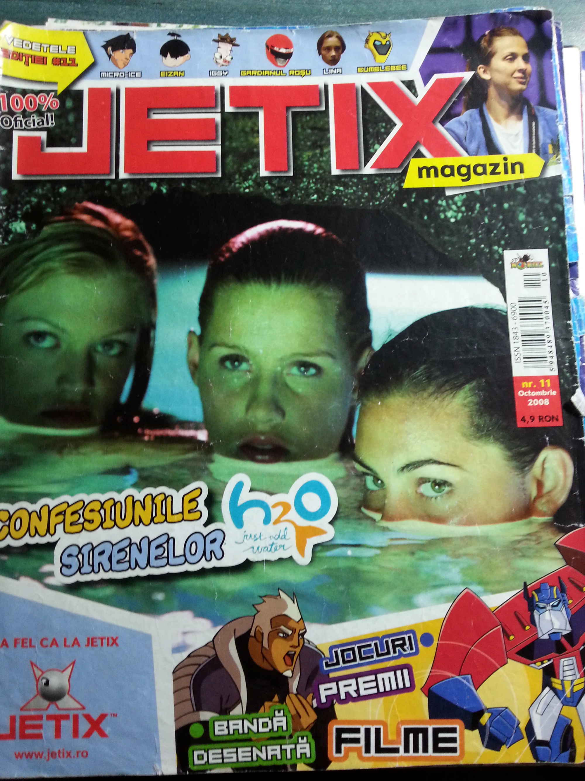 Image - Revista Jetix Romania Nr. 11 Octombrie 2008 Coperta.jpg ...