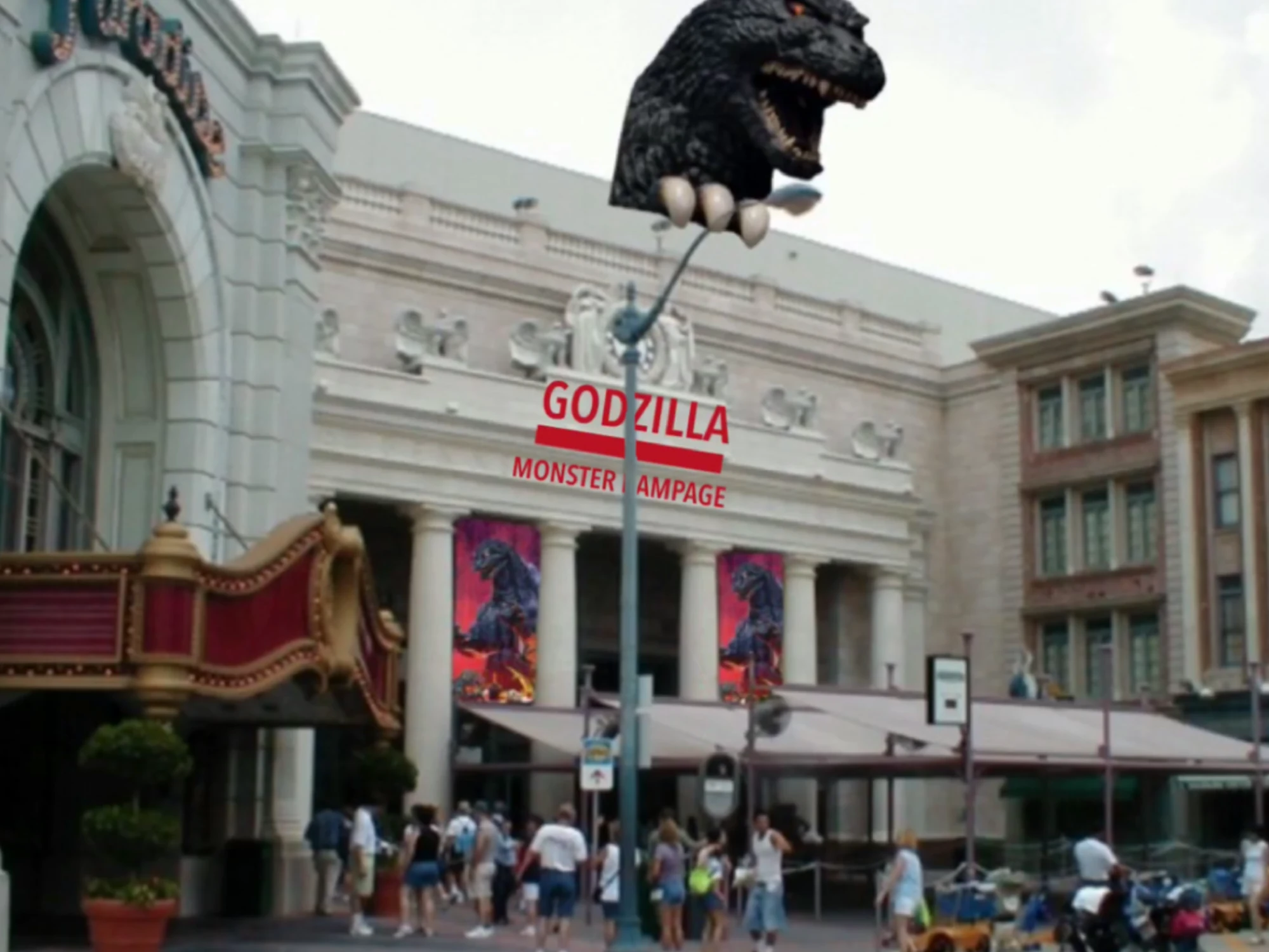 Godzilla Monster Rampage | Disney Parks Fanon Wiki | Fandom