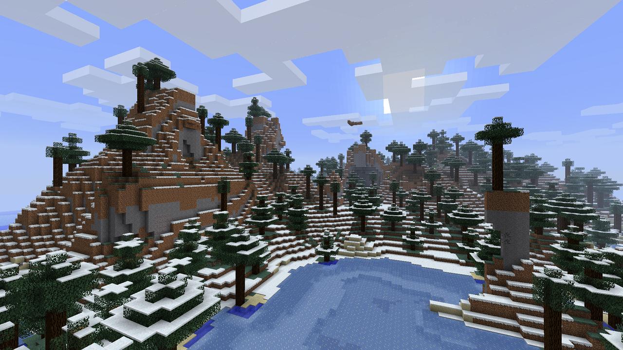 Taiga Biome Minecraft