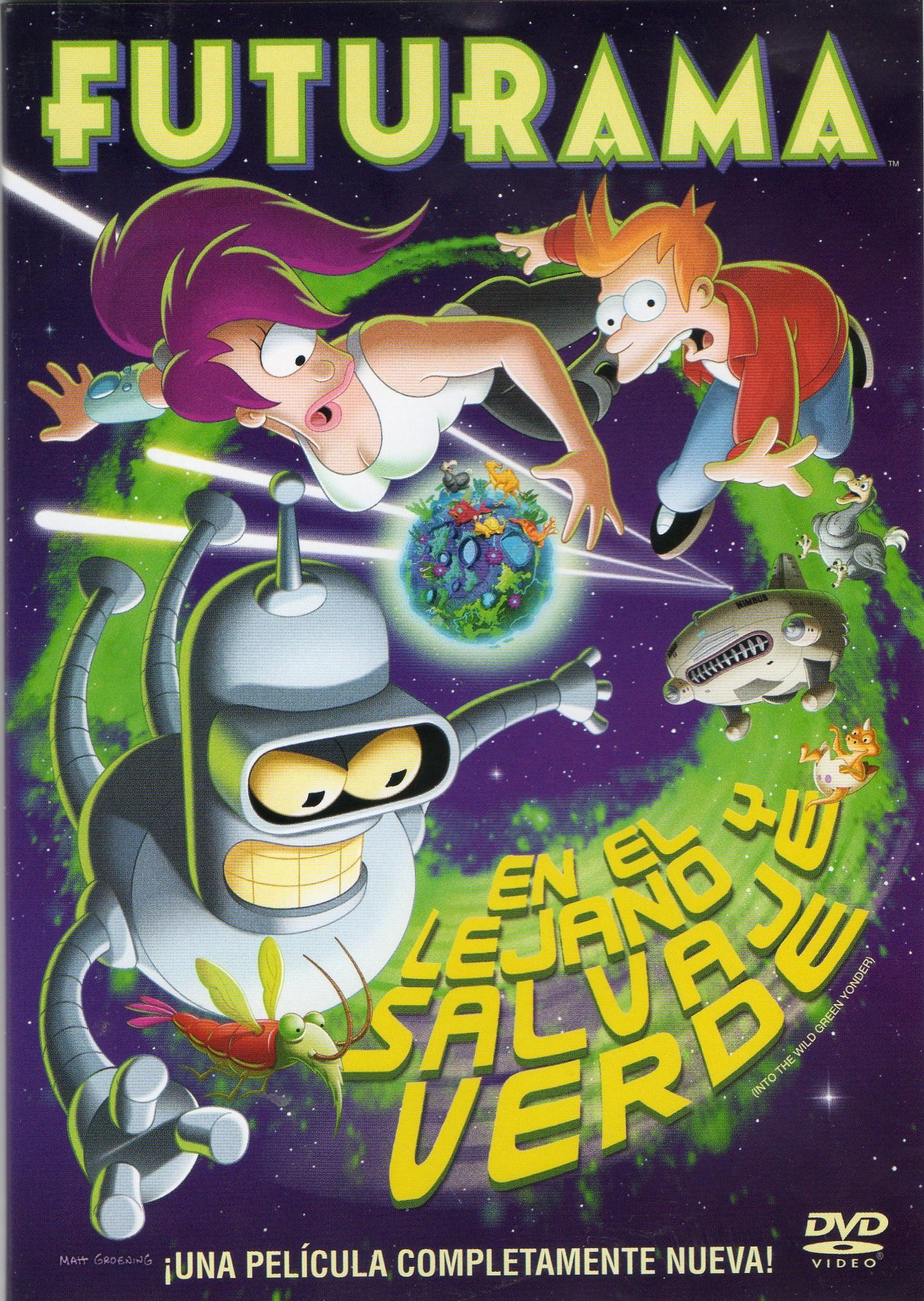 Futurama En El Lejano Y Salvaje Verde Doblaje Wiki Fandom Powered
