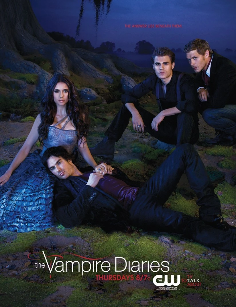 Imagen - TVD-Season-3-Poster-the-vampire-diaries.jpg | Doblaje Wiki ...