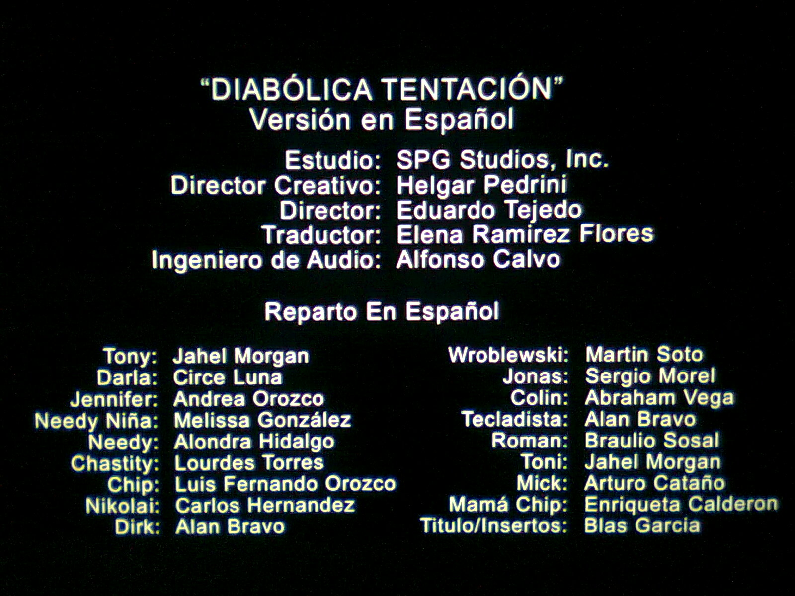 Diabólica Tentación Doblaje Wiki Fandom Powered By Wikia