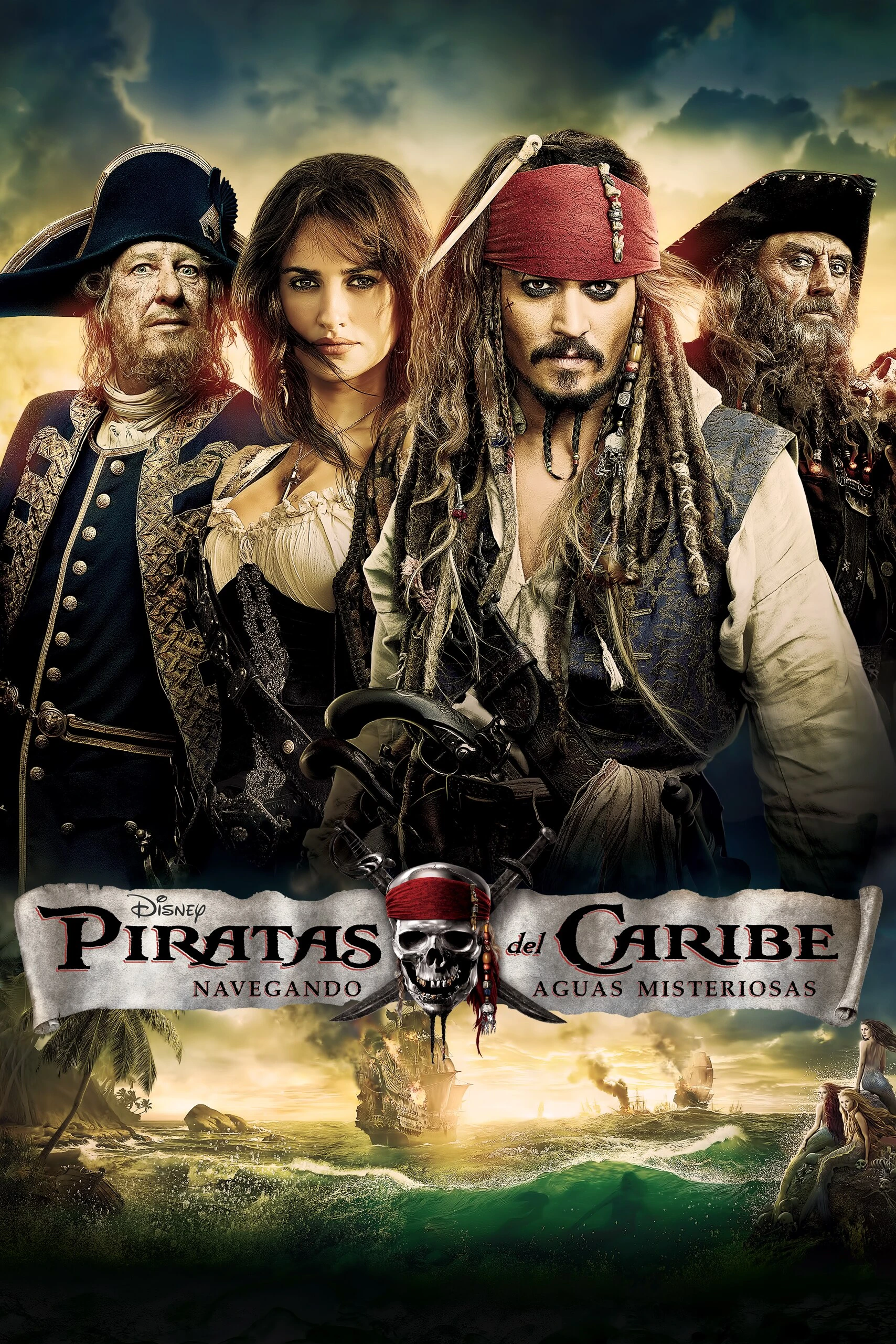 Piratas del Caribe: Navegando aguas misteriosas | Doblaje Wiki | FANDOM ...