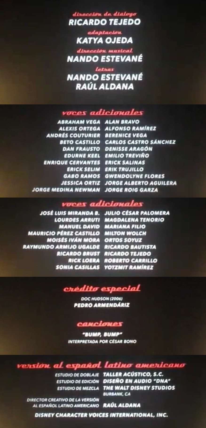 Imagen - Cars 3 - Resto de Créditos Cine.png | Doblaje Wiki | FANDOM ... Imagen - Cars 3 - Resto de Créditos Cine.png | Doblaje Wiki | FANDOM ...