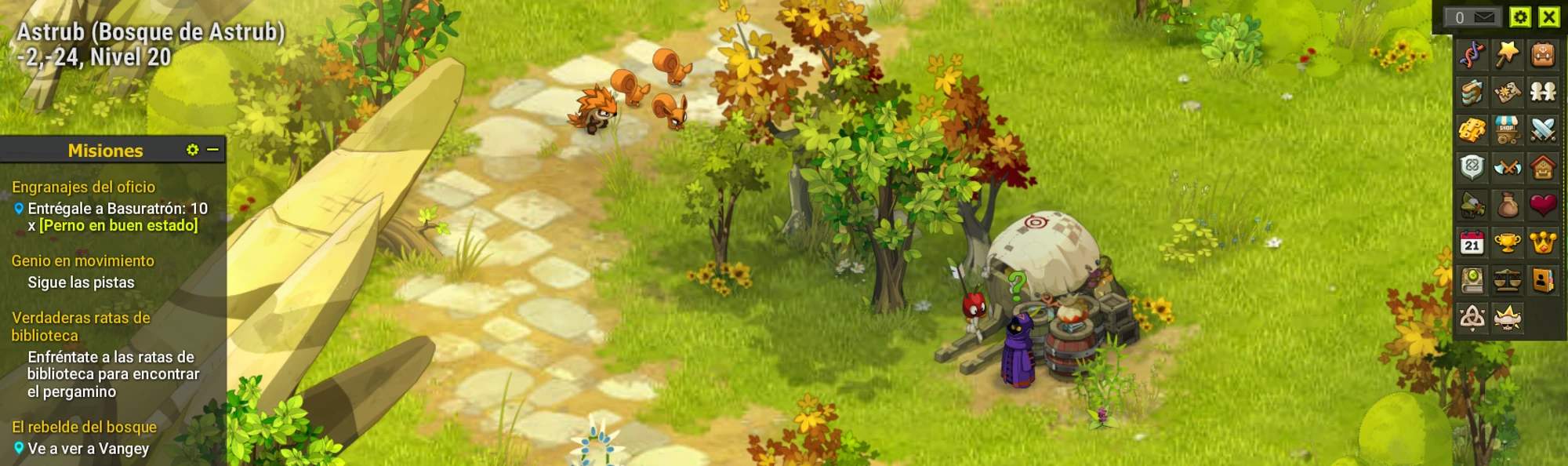 El rebelde del bosque | Dofus Wiki | Fandom