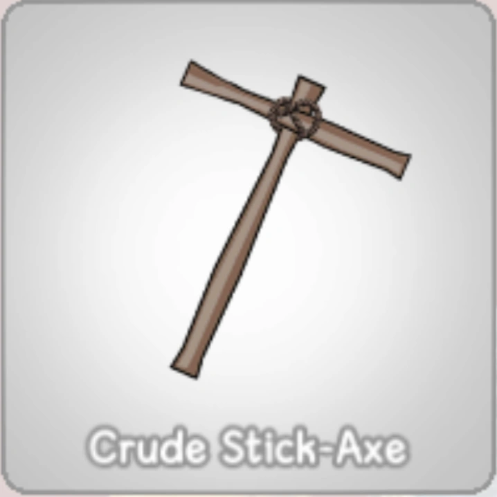 Crude Stick-Axe | DogeMiner 2: Back 2 the Moon Wiki | Fandom