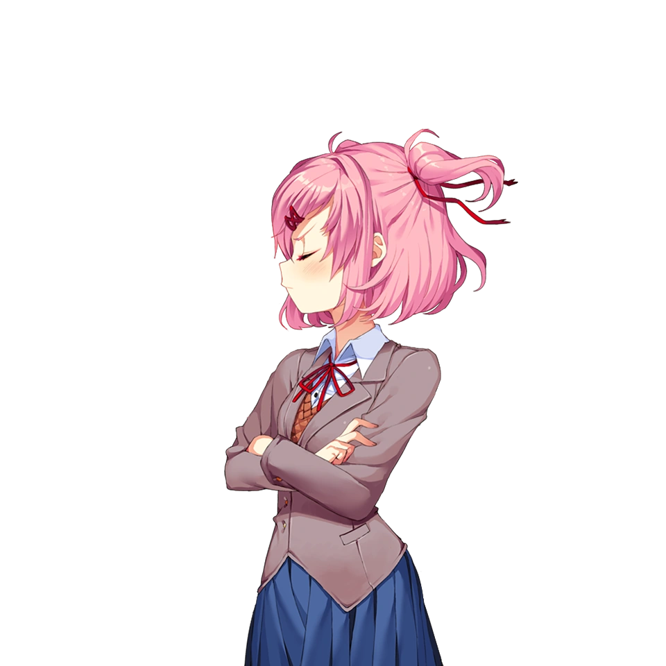 Image - Natsukiheadturn.png | Doki Doki Literature Club Wiki | FANDOM ...