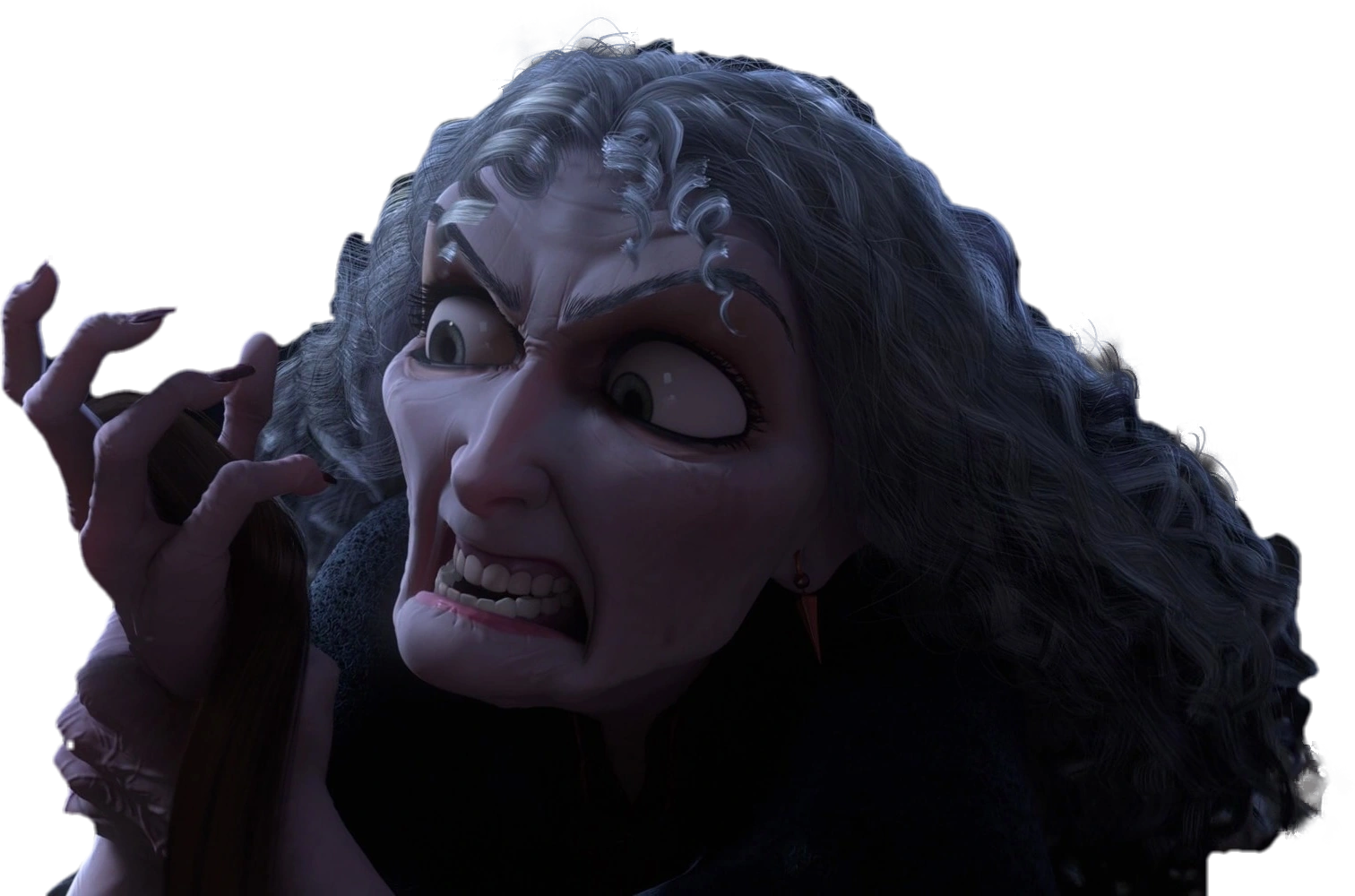 Gothel Rapunzel Evil Queen Tangled Drawing Mother Got - vrogue.co