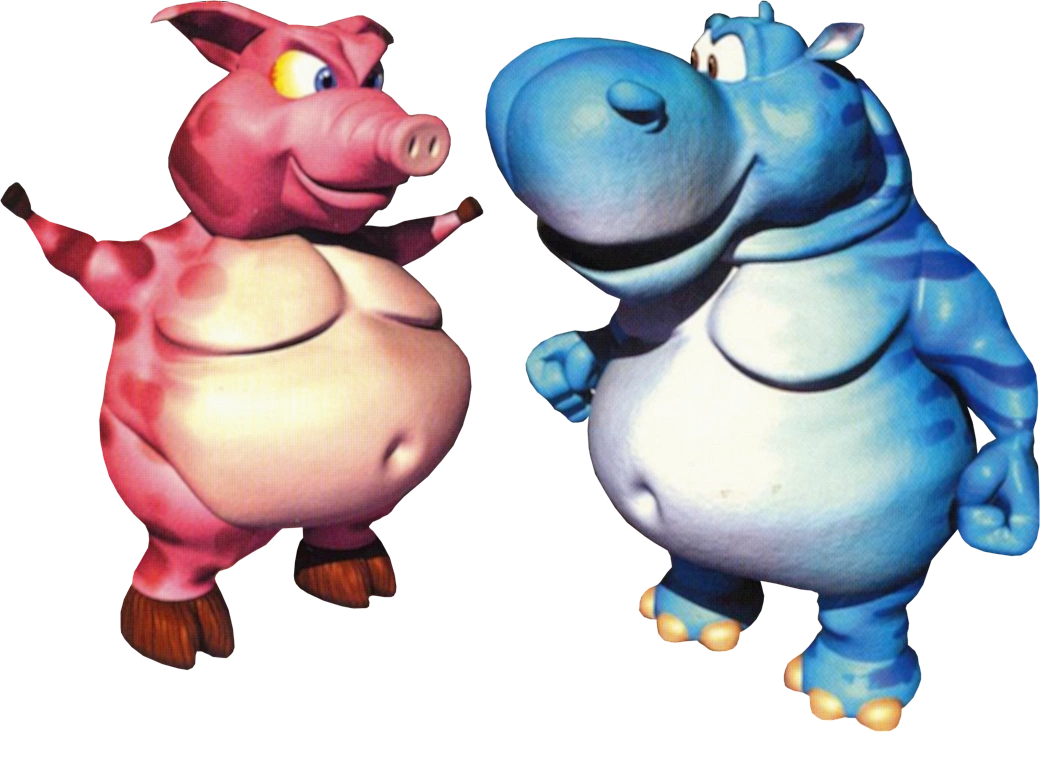 Troff & Scoff | Wiki Donkey Kong | Fandom