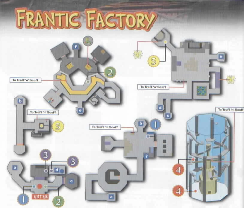 Image - Frantic factory map.jpg | Donkey Kong Wiki | FANDOM powered by ...