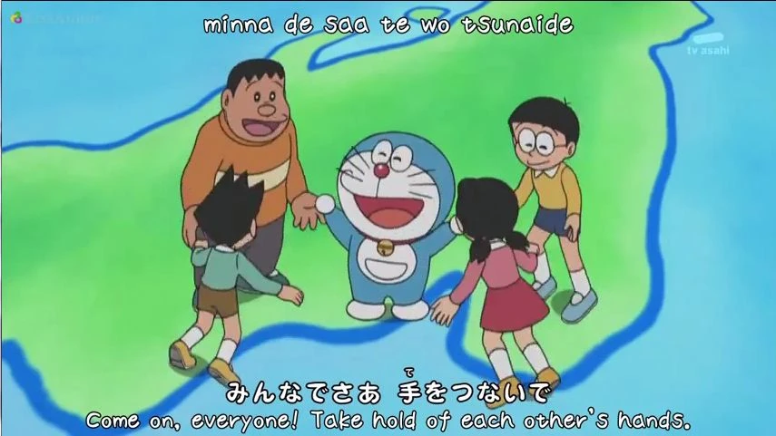 Image - Tmp Yume wo Kanaete Doraemon opening 3 Doraemon 2005 Anime TV ...