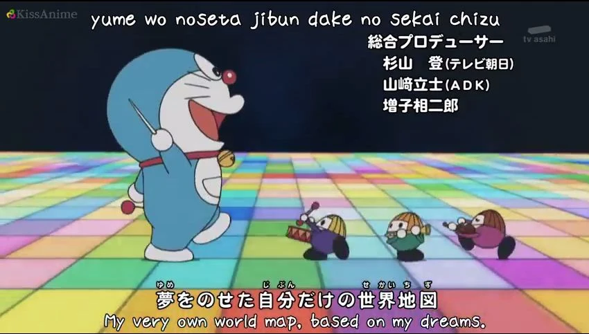 Image - Tmp Yume wo Kanaete Doraemon opening 3 Doraemon 2005 Anime TV ...