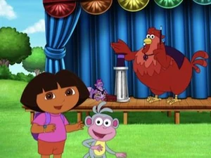 The Big Red Chicken's Magic Show | Dora the Explorer Wiki | FANDOM ...