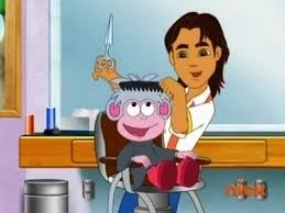 Dora Haircut Day Dora The Explorer Online Games Dora First School Day
