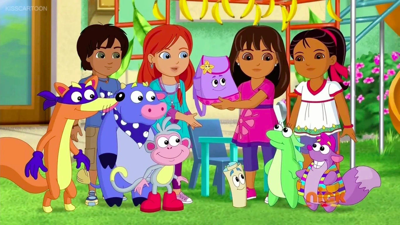 Image - Dora and Friends Return to the Rainforest Friends Past ...