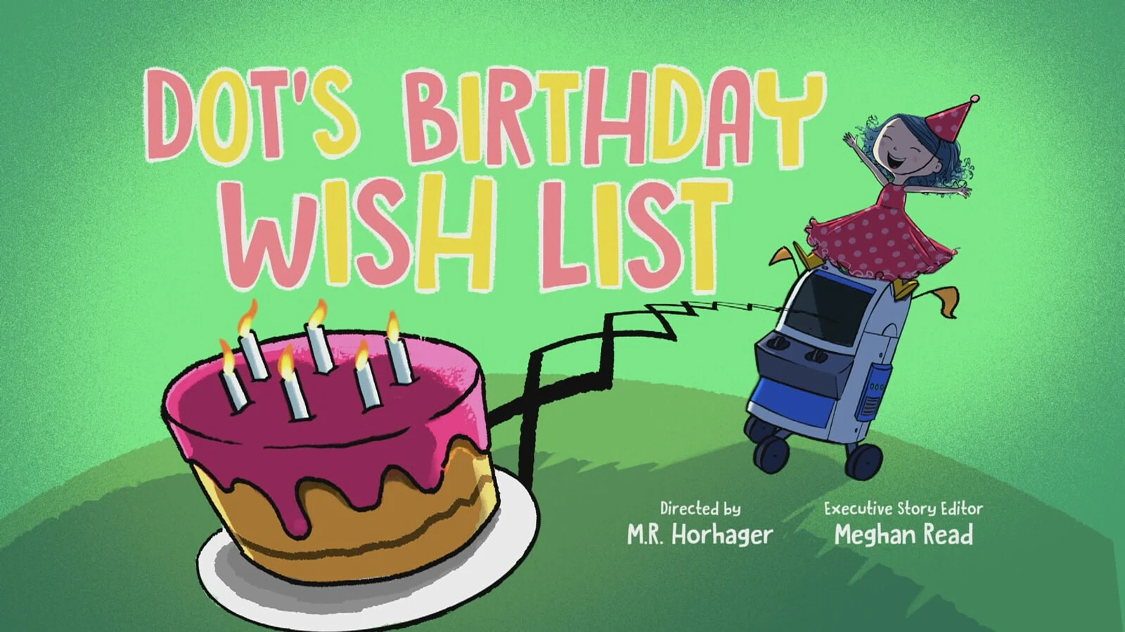 Dot's Birthday Wish List | Dot Comet's Dot. TV series Wiki | Fandom