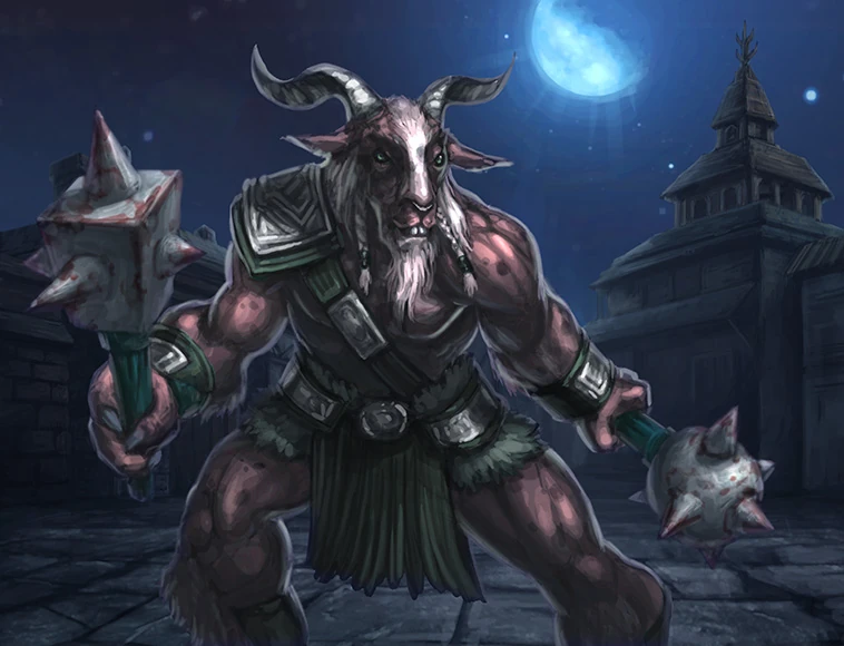 Beastman Champion (Mini Boss) | Dawn of the Dragons Wiki | FANDOM ...