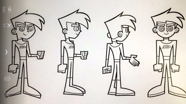 Image - CA 2002 model sheet.png | Danny Phantom Wiki | FANDOM powered ...