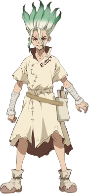 ishigami senku || dr. stone Minecraft Skin