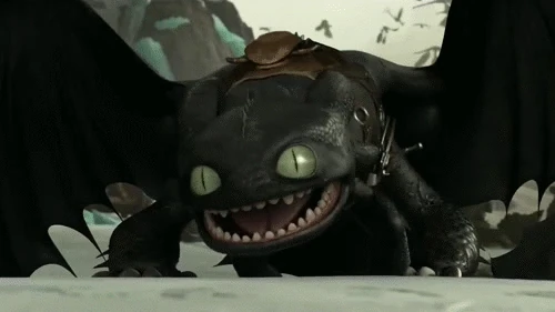 Bild - Toothless controlled.gif | Drachenzähmen leicht gemacht Wiki ...