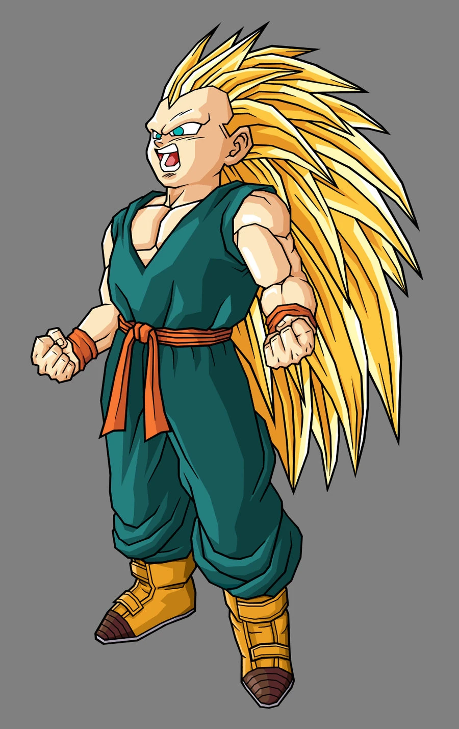 Image - Kid Trunks SSJ3 by hsvhrt.jpg | Dragon Ball Wiki | FANDOM ...