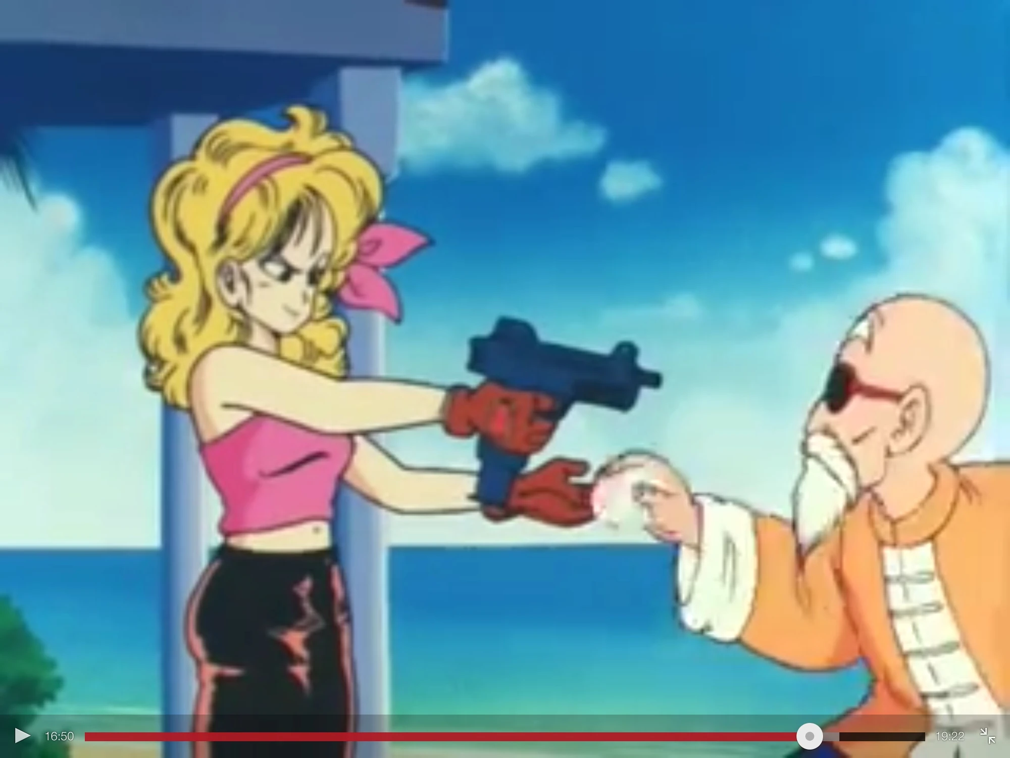 Image - Master Roshi gives Launch the diamond.jpg | Dragon Ball Wiki ...