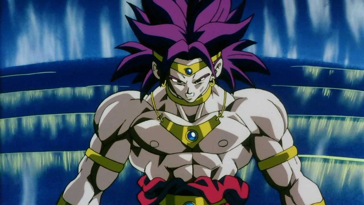 Super Saiyan Broly Blue Hair