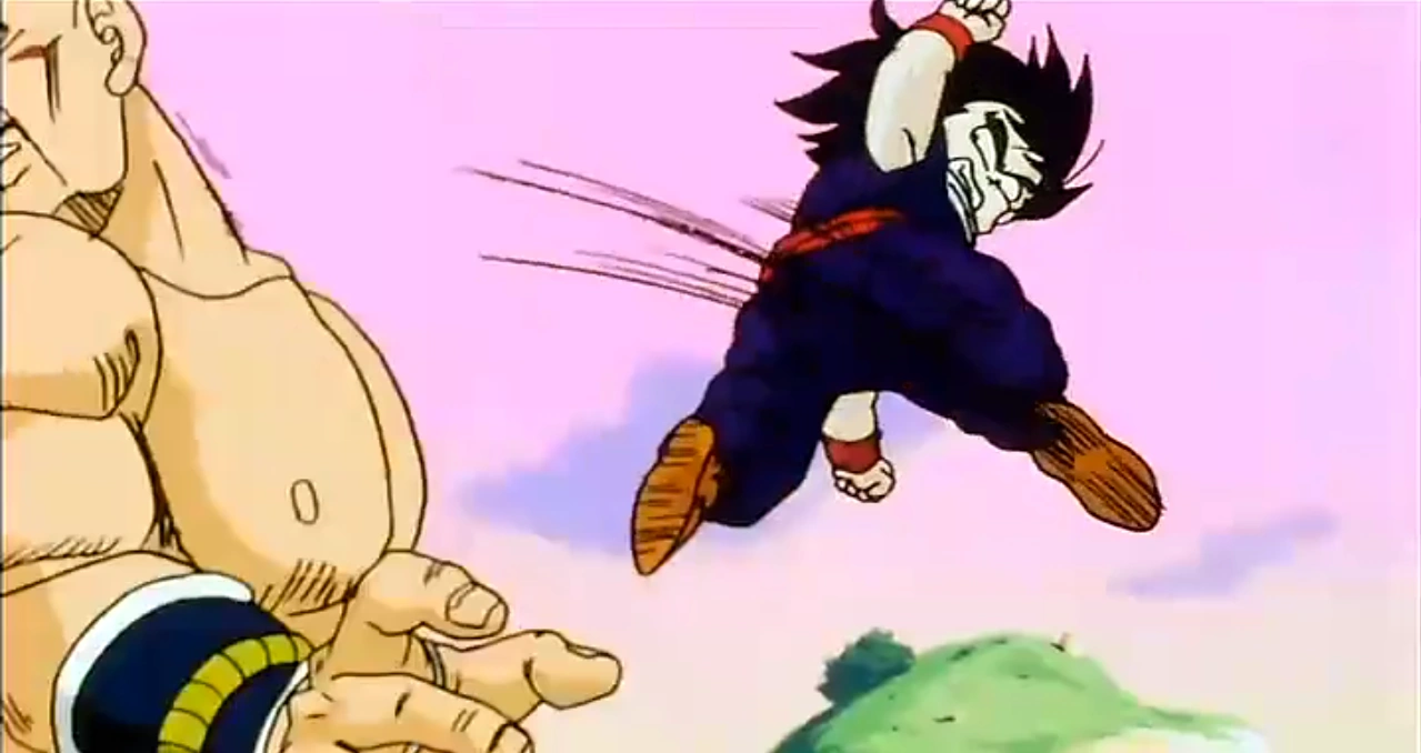 Image - GohanKicksNappaInTheFace.png | Dragon Ball Wiki | FANDOM ...