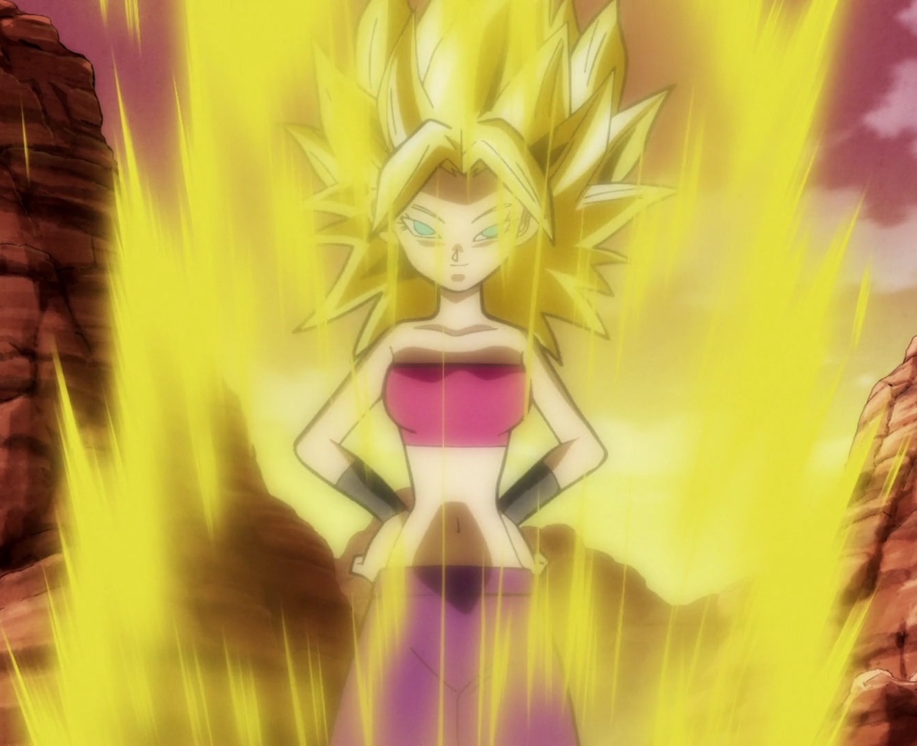 Immagine Dragon Ball Super Episode 92 000093 Caulifla Super Saiyan