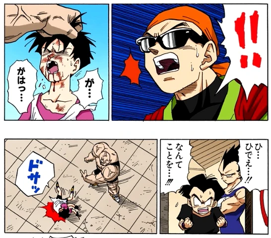 Imagen - Videl vs Spopovich Manga 4.png | Dragon Ball Fanon Wiki ...