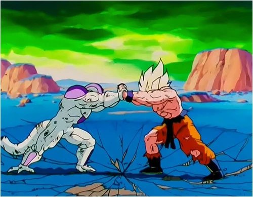 Imagen - Goku vs Freezer (namek).jpg | Dragon Ball Fanon Wiki | FANDOM ...