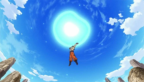 Imagen - Goku Genkidama 1.gif | Dragon Ball Fanon Wiki | FANDOM powered ...