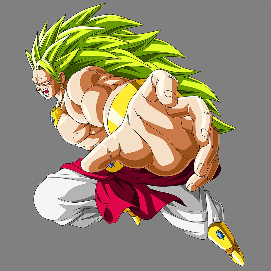 Imagen - Lss3 broly by dbkaifan2009-d41vq76.png | Dragon Ball Fanon ...