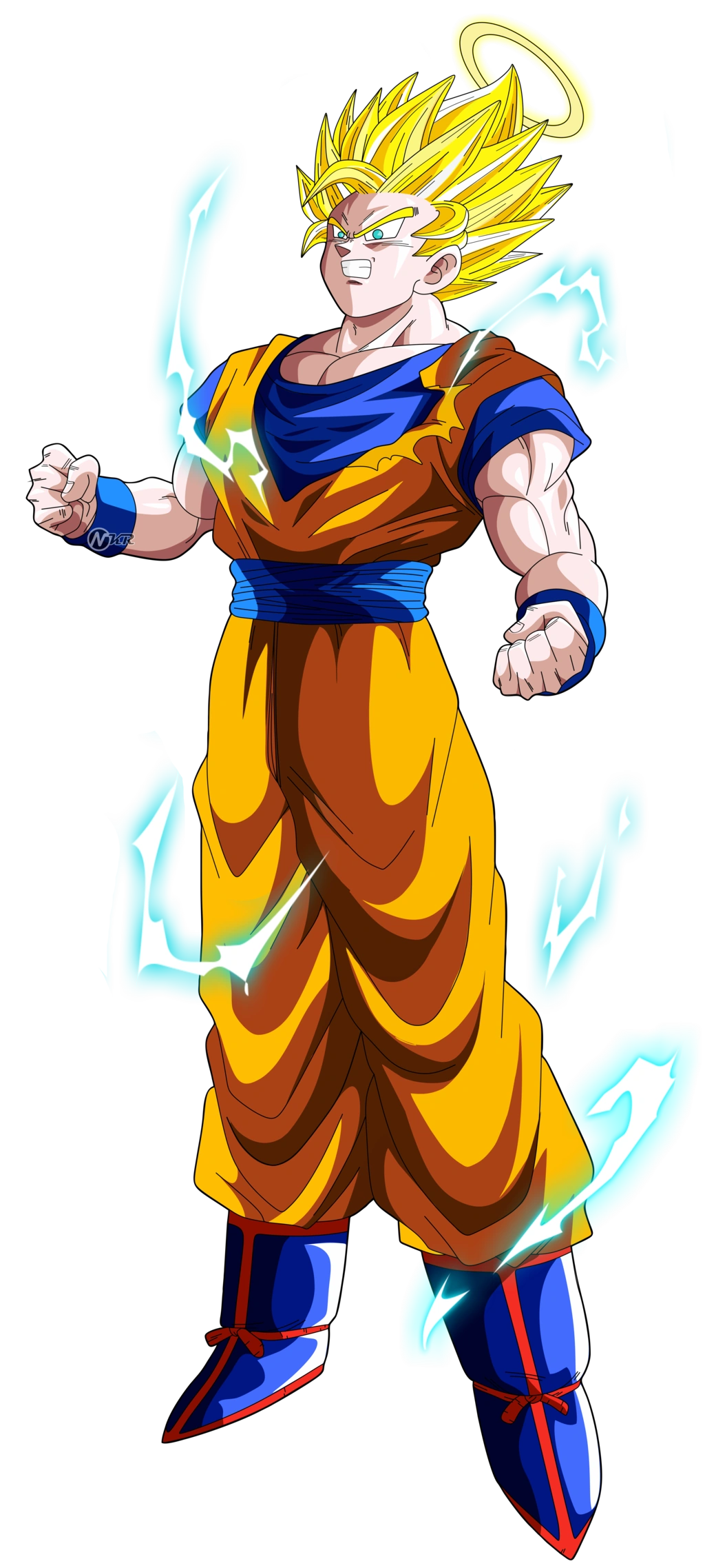 Imagen - SSJ2 Normal.png | Dragon Ball Fanon Wiki | FANDOM powered by Wikia