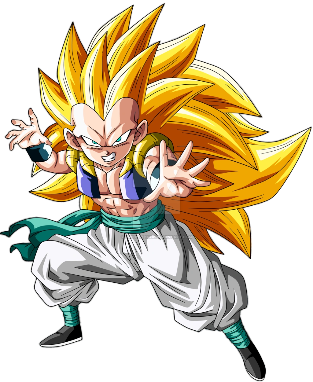Imagen - Gotenks SSJ3 (TC - Z).png | Dragon Ball Fanon Wiki | FANDOM ...