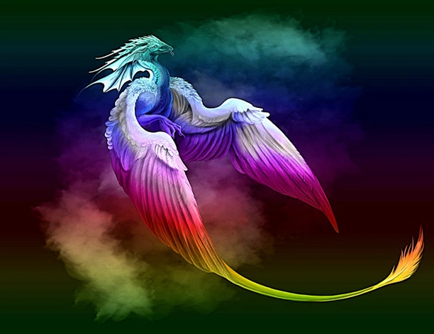 Rainbow Dragon | Dragon Handbook Wiki | Fandom