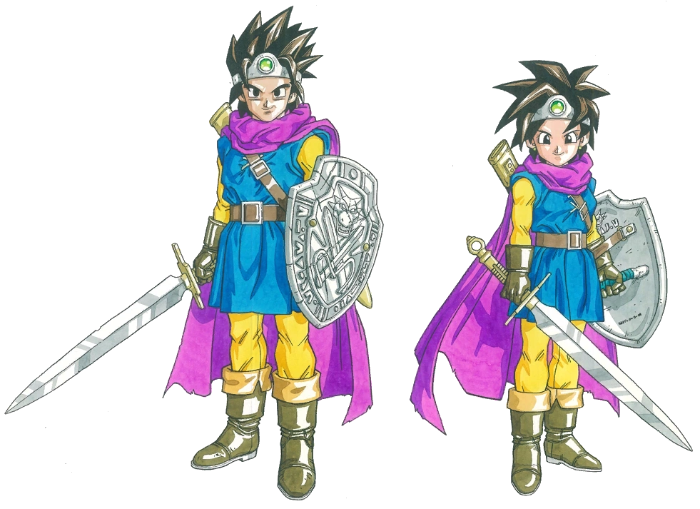 Héroe/Heroína (Dragon Quest III) | Dragon Quest Wiki | Fandom