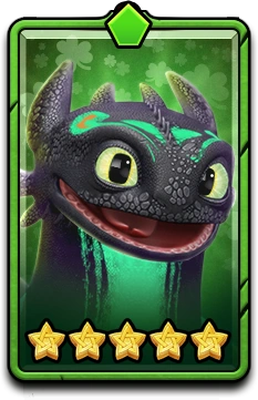 St. Paddy's Toothless | Dragons Titan Uprising Wiki | Fandom