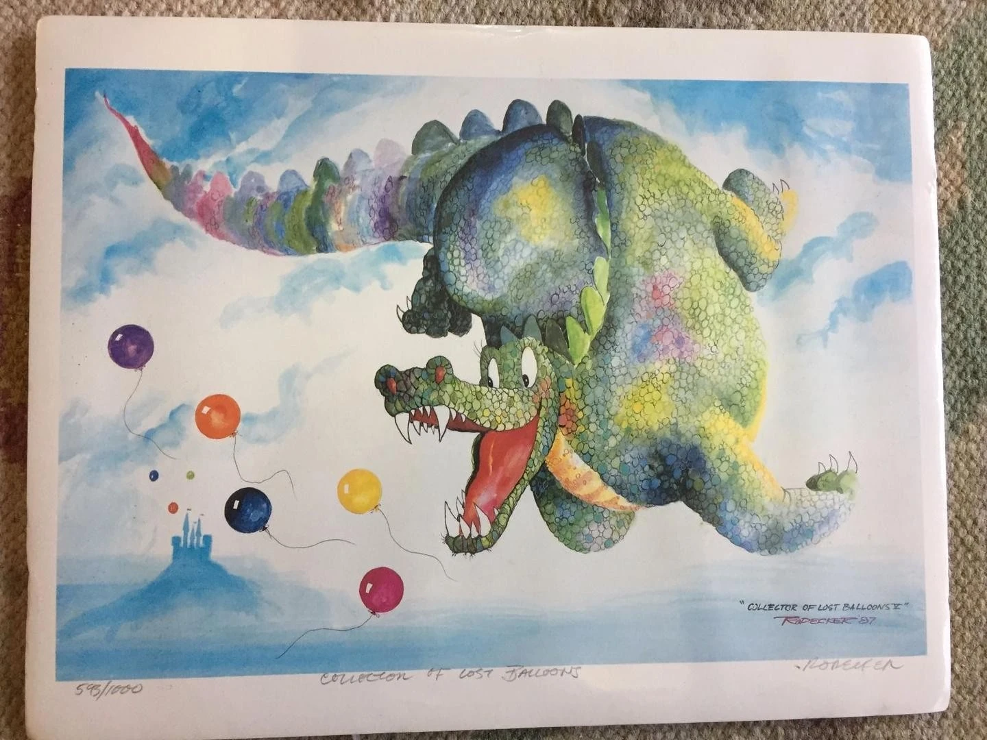 Original Ron Rodecker Art | Dragon Tales Wiki | Fandom