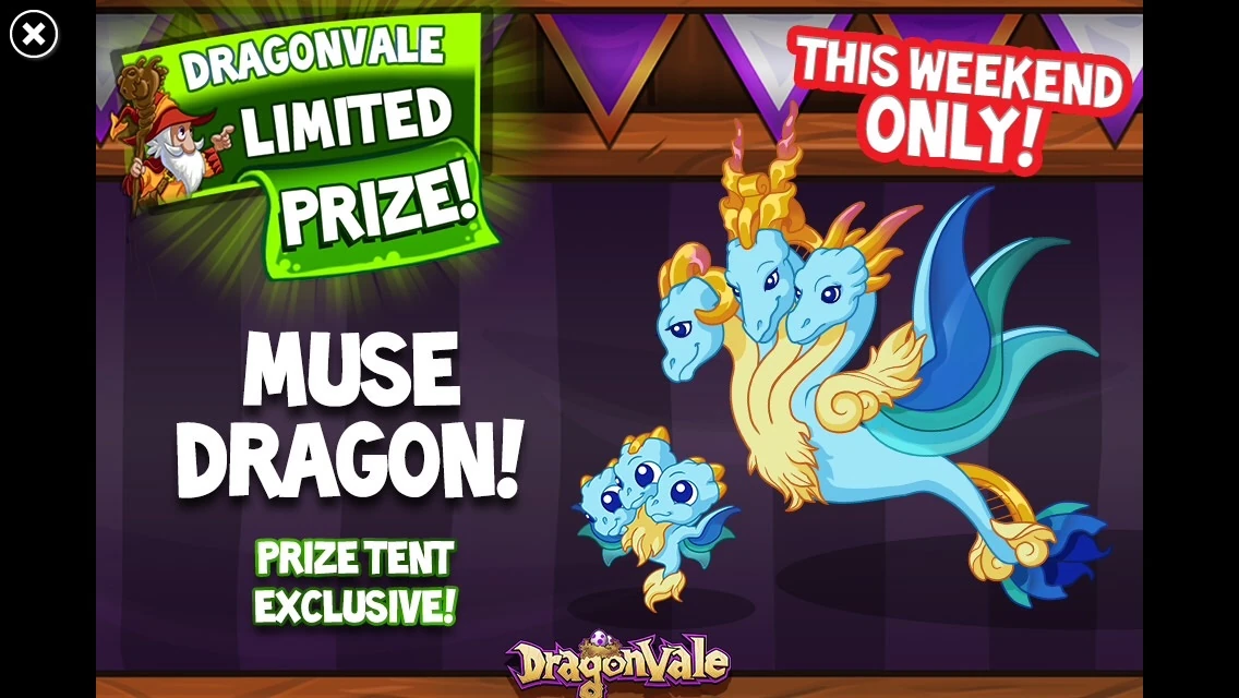 Muse Dragon | DragonVale Wiki | Fandom
