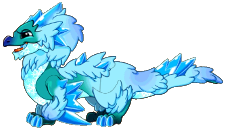 Snowflake dragon dragonvale