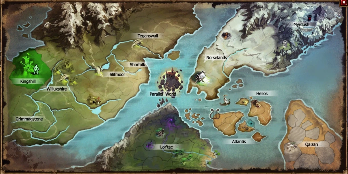 Regiony | Drakensang Online Wiki | Fandom