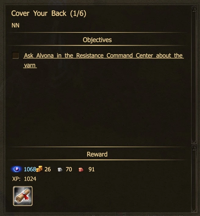 Cover Your Back | Drakensang Online Wiki | FANDOM powered by Wikia