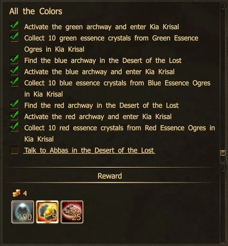 All the Colors | Drakensang Online Wiki | Fandom