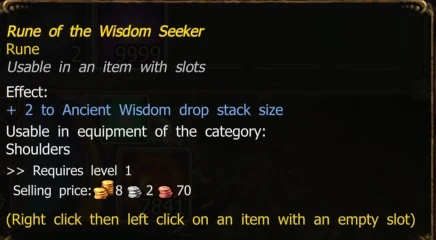 Rune of the Wisdom Seeker | Drakensang Online Wiki | FANDOM powered by ...