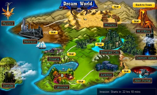 World map | Dream World Wiki | FANDOM powered by Wikia