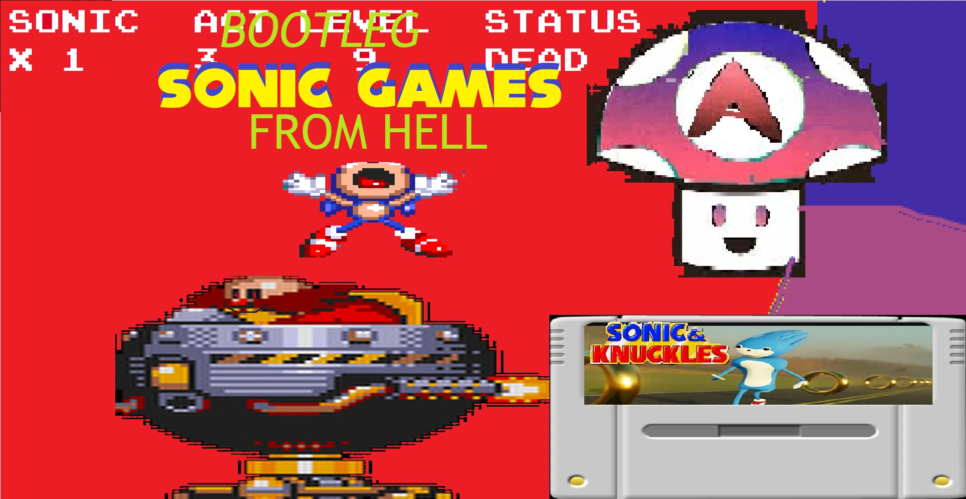 Bootleg Sonic Games from Hell | Dream Fiction Wiki | Fandom