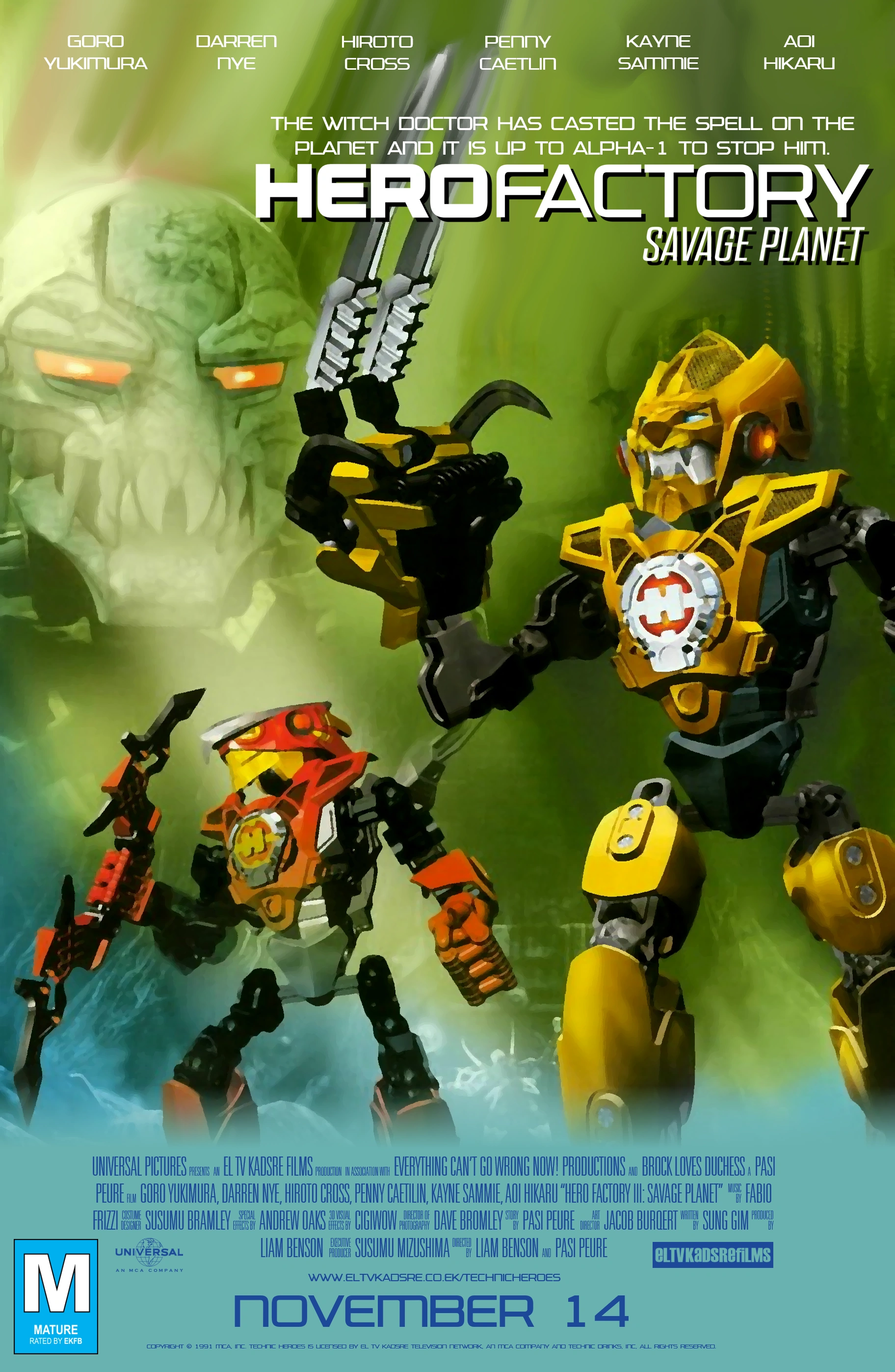 Hero Factory III: Savage Planet | Dream Fiction Wiki | Fandom