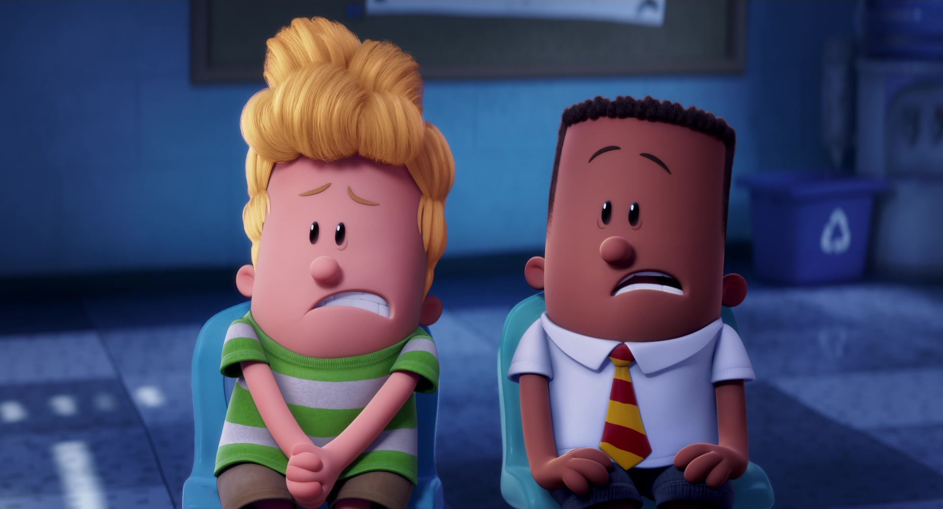 Image Harold And George Afraid At His Officepng Dreamworks Animation Wiki Fandom Powered